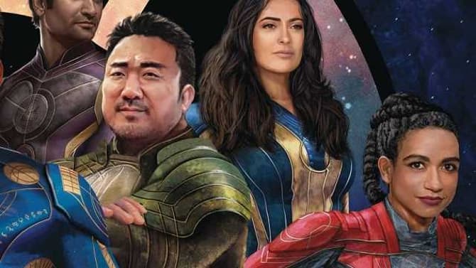 ETERNALS Hi-Res Promo Art Reveals The Entire Team (Minus Thena) In ...