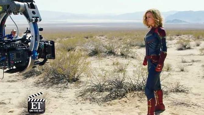 CAPTAIN MARVEL ET Set Visit Video Features New Behind-The-Scenes ...