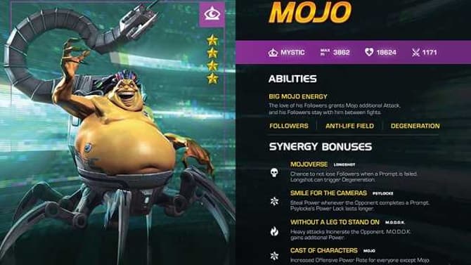 MARVEL CONTEST OF CHAMPIONS: The Ruler And Overlord Of The Mojoverse ...