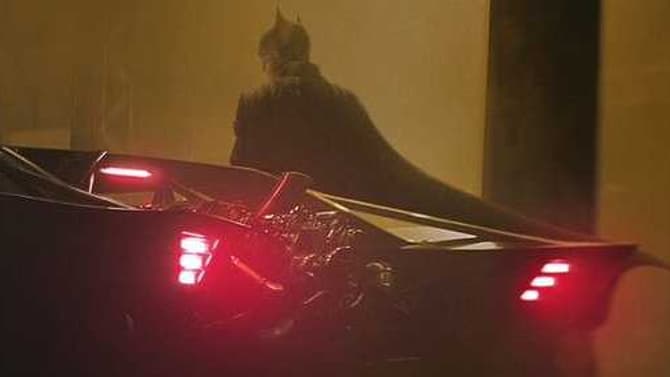 THE BATMAN: Taking A Closer Look At The Batmobile And Robert Pattinson ...