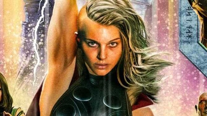 THOR: LOVE AND THUNDER - Natalie Portman's Jane Foster Raises Mjölnir ...