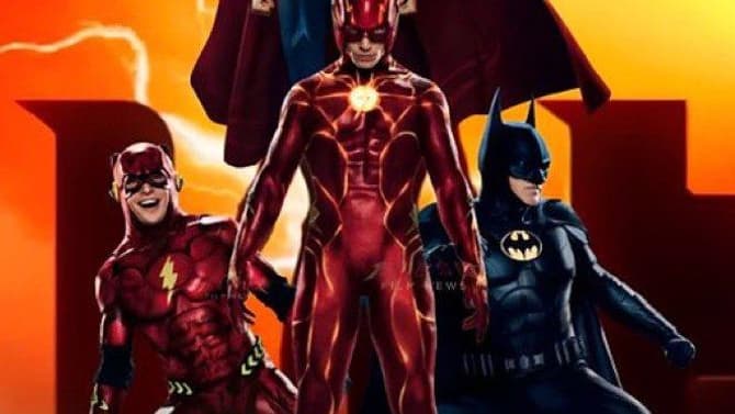 THE FLASH Promo Art Features Batman, Supergirl, And A Bizarre-Looking ...