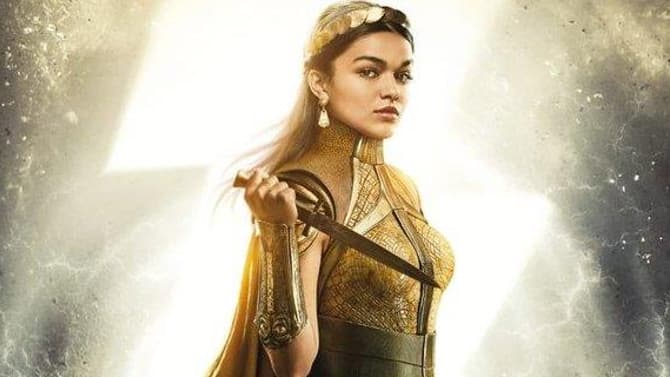 SHAZAM! FURY OF THE GODS - Rachel Zegler's Anthea Looks Great For 6,000 ...