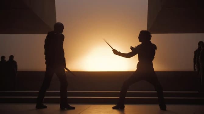 Paul Vs. Feyd-Rautha In First DUNE: PART 2 Clip; Christopher Nolan ...