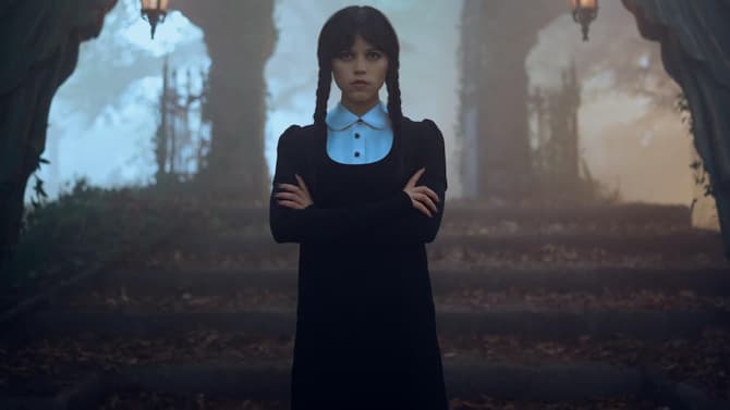WEDNESDAY: Jenna Ortega Returns As Wednesday Addams In First Look Image ...