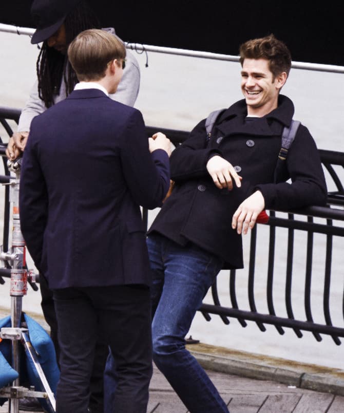 Peter Parker & Harry Osborn Spotted Together On THE AMAZING SPIDER-MAN ...