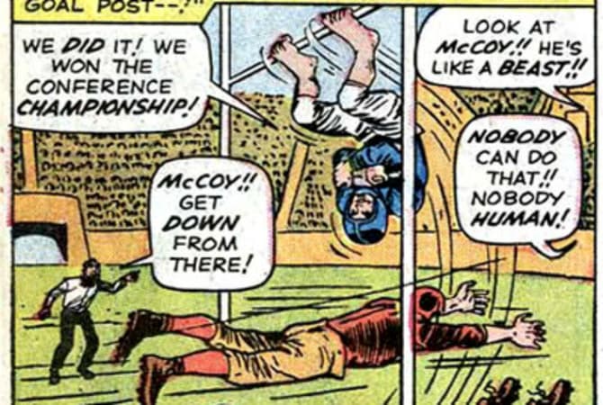 Top 5 Superheroes Who Played Football