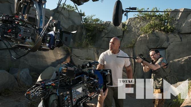 RAMPAGE: The Rock & A Gigantic Albino Gorilla Stand Tall On A New ...