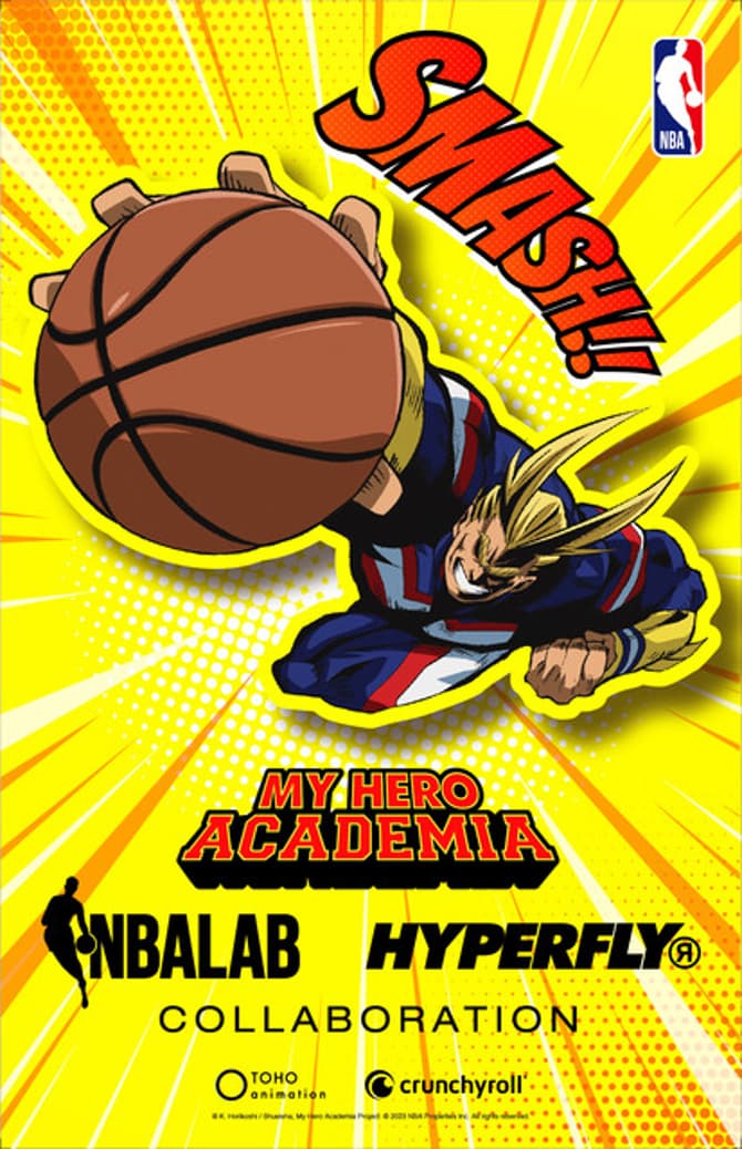 NBA Teams Collaborating With MY HERO ACADEMIA With Streetwear Line For Fans