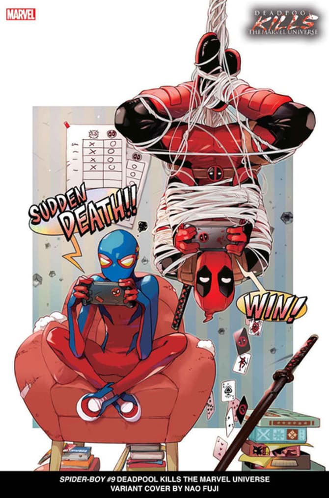 Wade Wilson Kills, Well, Everyone In DEADPOOL KILLS THE MARVEL UNIVERSE-Themed Variant Covers