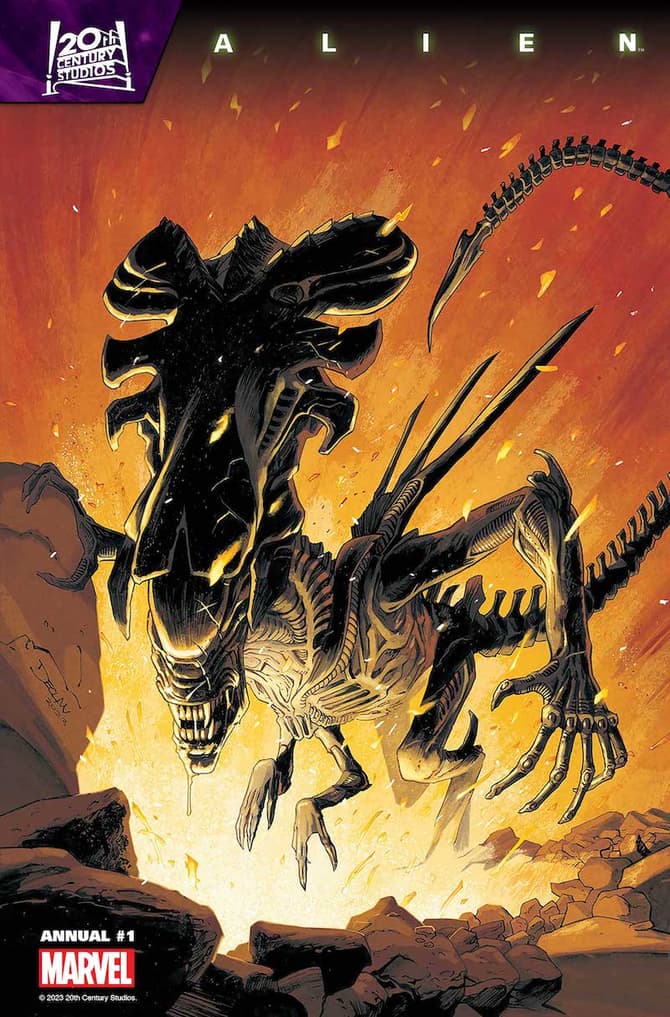 ALIEN: Marvel Comics' New Annual Will See The Xenomorphs Go To War ...