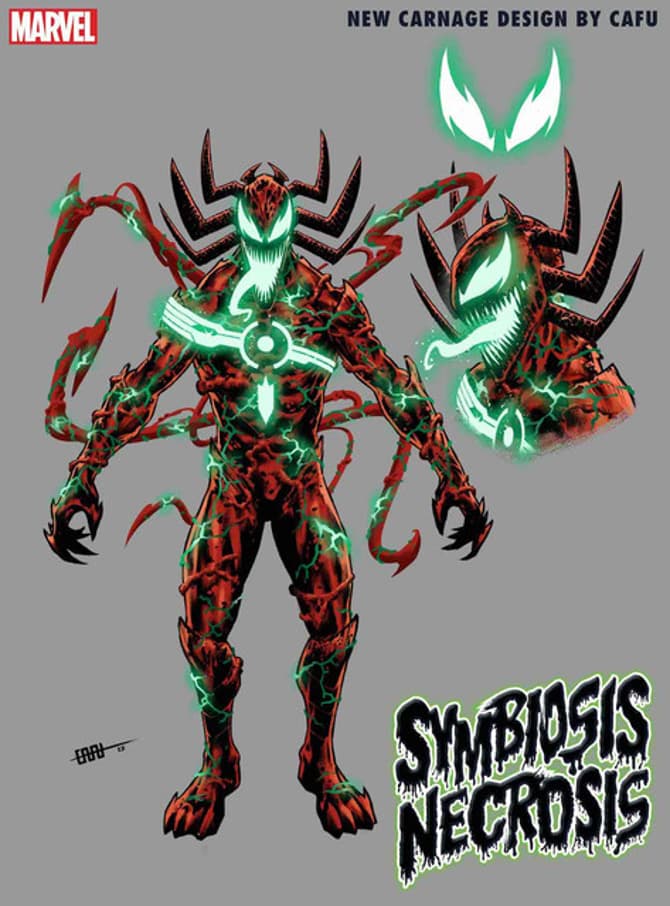 Marvel Comics Reveals Carnage's New Look At Part Of VENOM's "Symbiosis ...