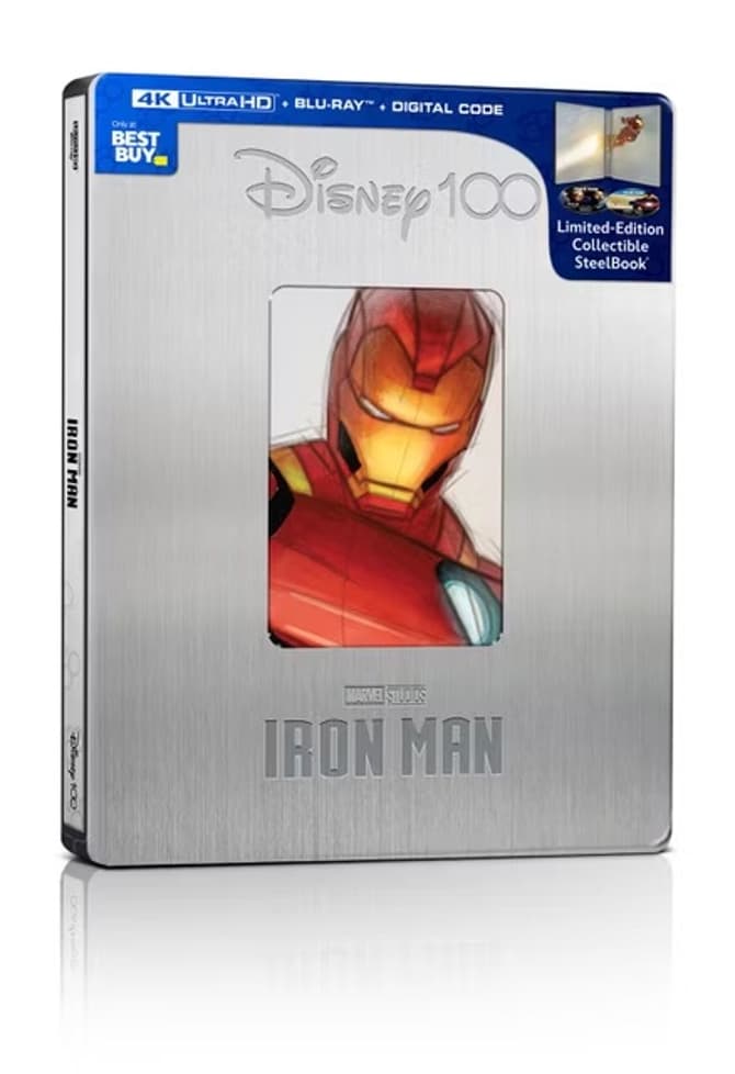 IRON MAN Will Receive A Special SteelBook Re-Release To Celebrate This ...
