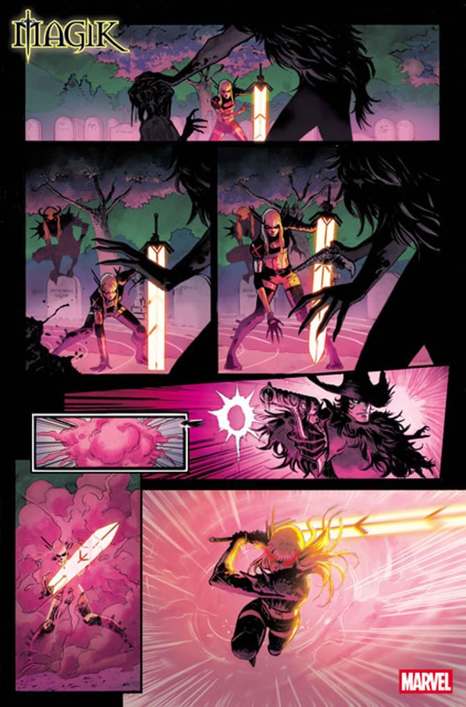 MAGIK Is Unleashed In Marvel Comics Series - First Look Reveals New ...