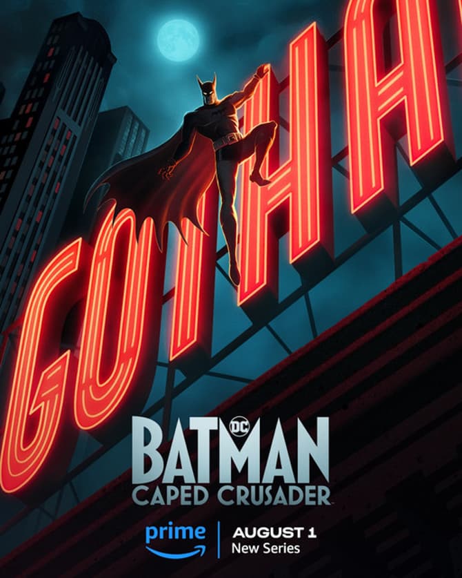 BATMAN: CAPED CRUSADER New Poster Shows The Dark Knight Keeping Watch ...