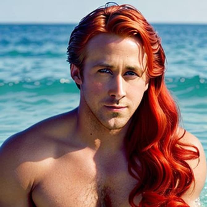 What if Ryan Gosling played Disney's the Little Mermaid