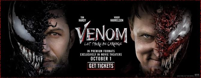 VENOM: LET THERE BE CARNAGE Banner Teases The Duality Of Eddie Brock And Cletus Kasady