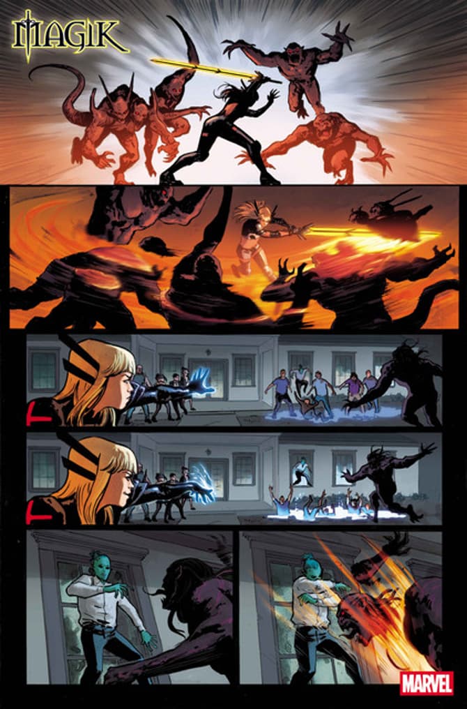 MAGIK Is Unleashed In Marvel Comics Series - First Look Reveals New ...