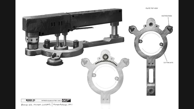 SKYFALL Concept Art: Silva's Deformed Face, Patrice's Sniper Rifle ...