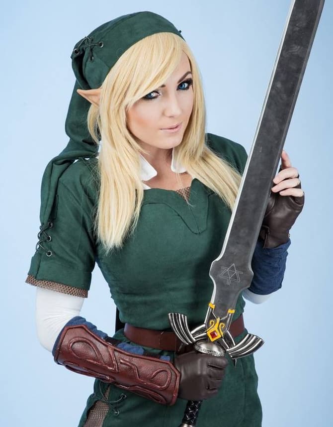 COSPLAY: Jessica Nigri As Miss Monday, Rena (Grand Archer) & Link From ...