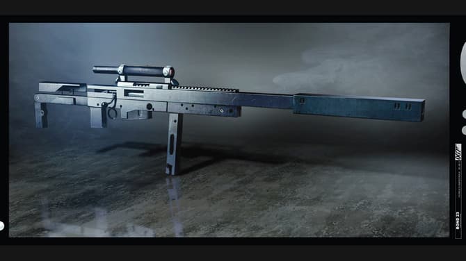 SKYFALL Concept Art: Silva's Deformed Face, Patrice's Sniper Rifle ...
