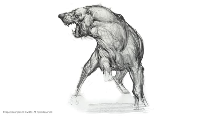 Concept Art Of Ang Lee's Mutated HULK Dogs