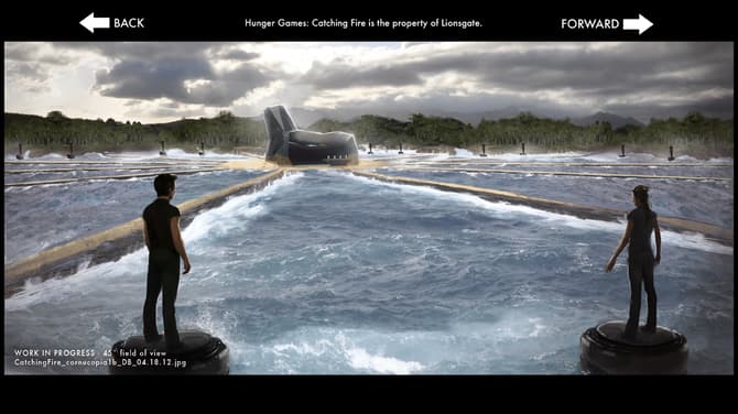 The Cornucopia & Capitol Theater Featured In HUNGER GAMES: CATCHING ...
