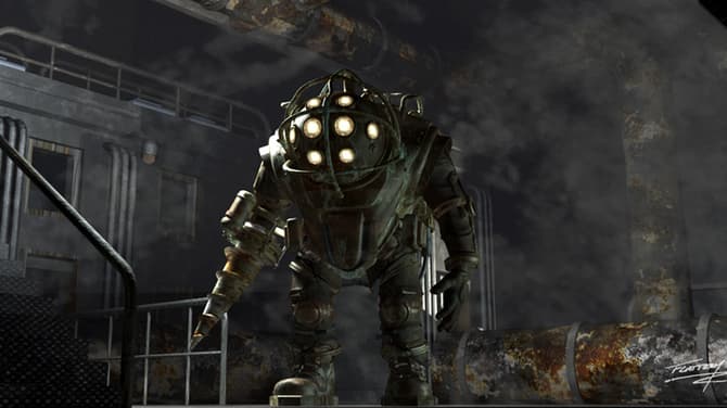 Big Daddy Concept Art For Defunct BIOSHOCK Movie