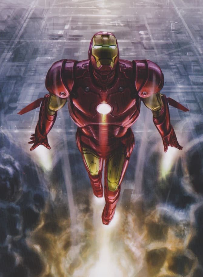 IRON MAN: Alternate Mark III Designs Include An Underwater Suit Of ...