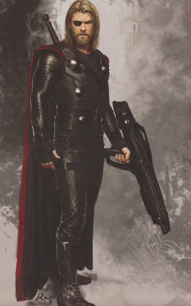 AVENGERS: INFINITY WAR Hi-Res Concept Art Features Ultimate And Pirate ...