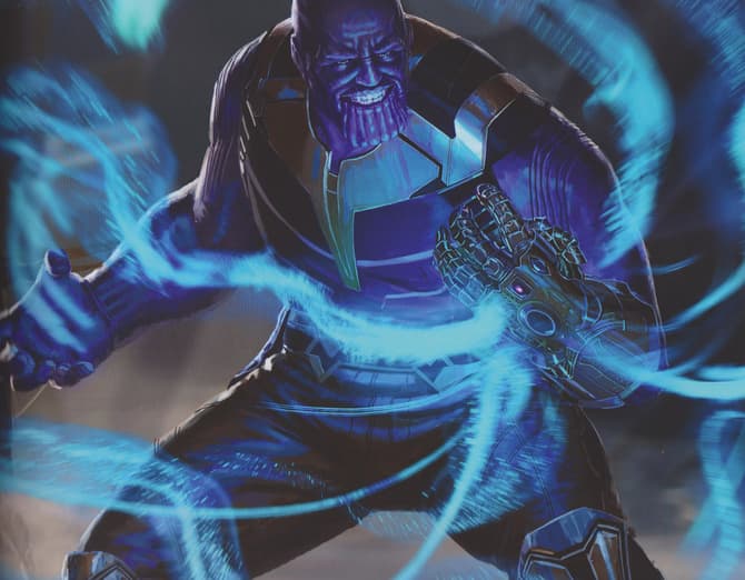 AVENGERS: INFINITY WAR Hi-Res Concept Art Focuses On Thanos Taking Down ...