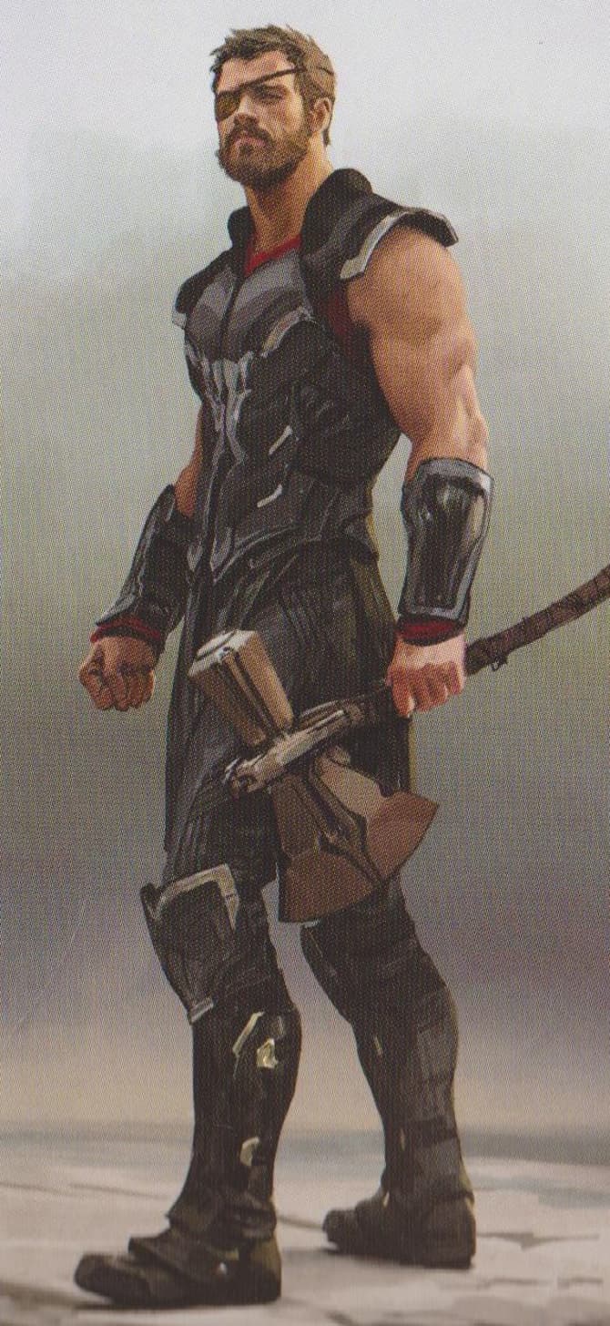 AVENGERS: INFINITY WAR Hi-Res Concept Art Features Ultimate And Pirate ...