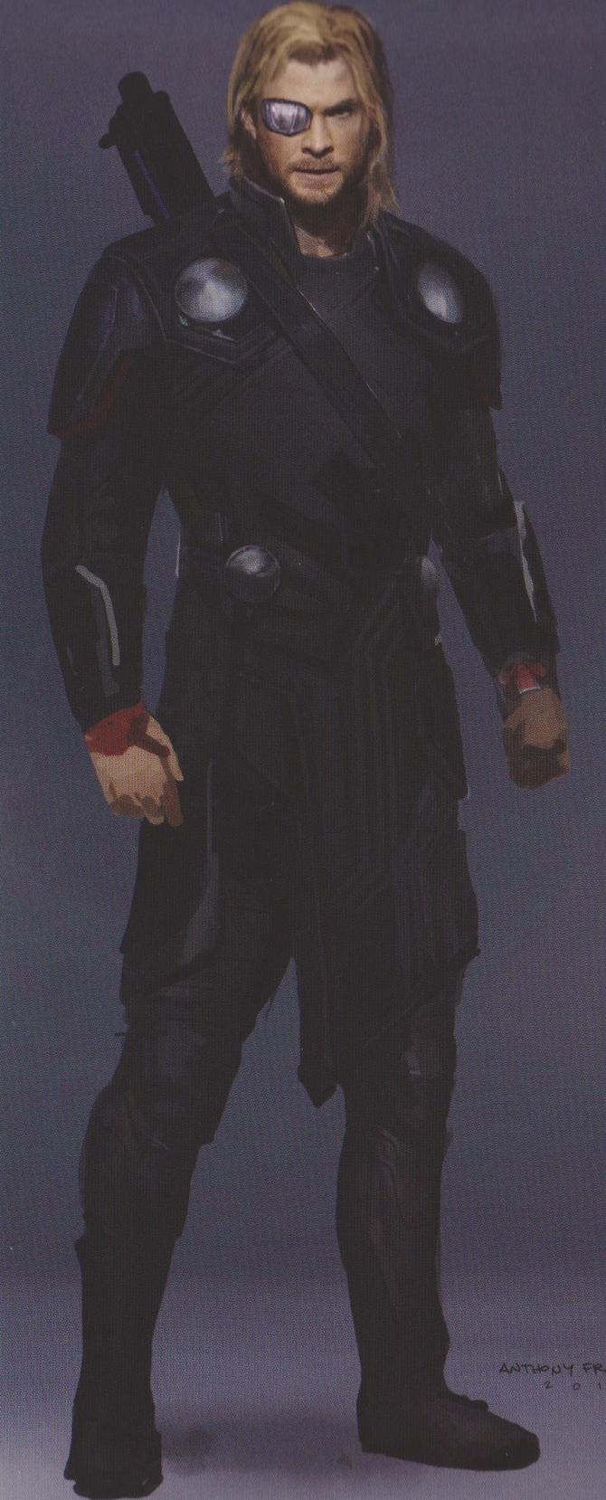 AVENGERS: INFINITY WAR Hi-Res Concept Art Features Ultimate And Pirate ...