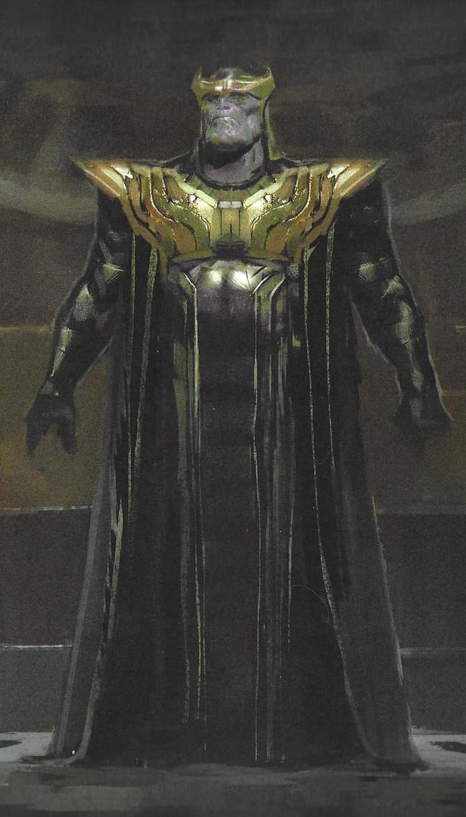 AVENGERS: ENDGAME Concept Art Reveals "Warlord" Thanos And More ...