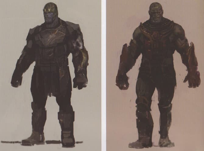 AVENGERS: INFINITY WAR Hi-Res Concept Art Focuses On Thanos Taking Down ...