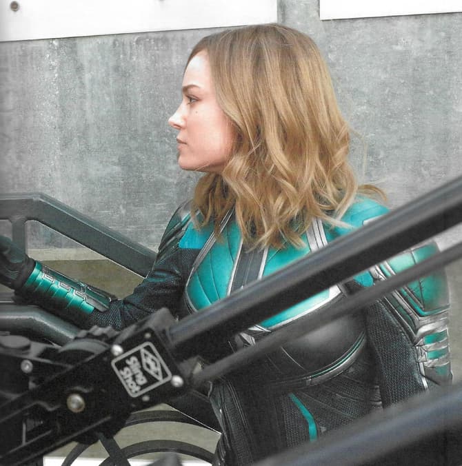 CAPTAIN MARVEL: Brie Larson Weighs In On The Smiling "Controversy" And ...