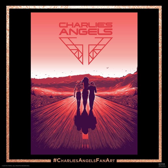 CHARLIE'S ANGELS IMAX Poster Released As Kristen Stewart, Naomi Scott ...