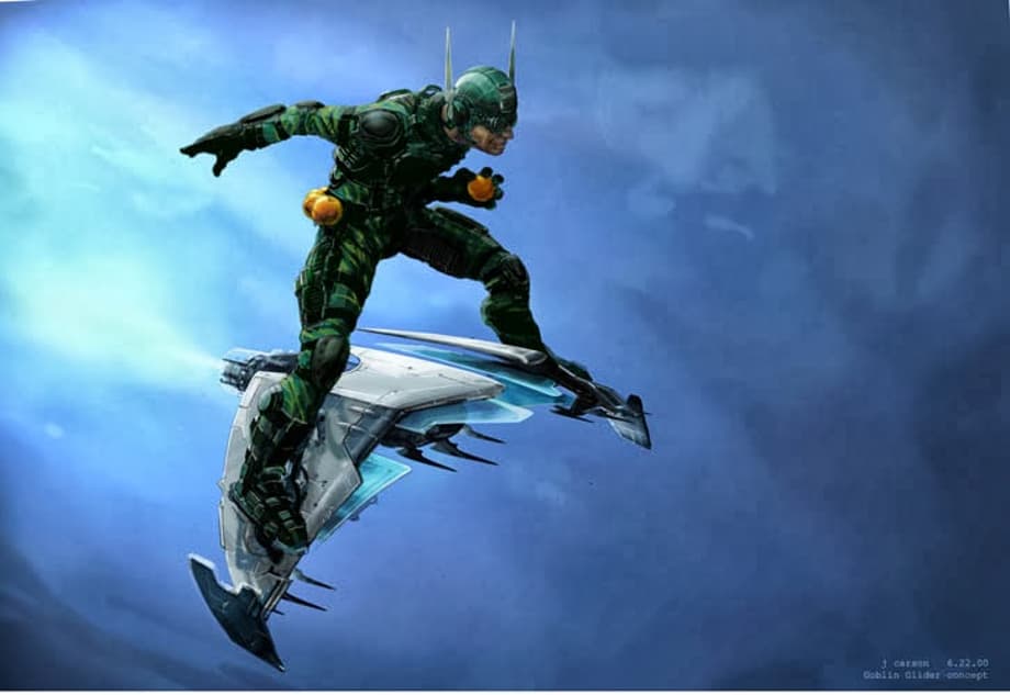 SPIDER-MAN: Newly Surfaced Concept Art Reveals Comic Accurate Green ...