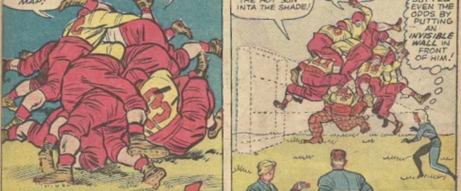 Top 5 Superheroes Who Played Football
