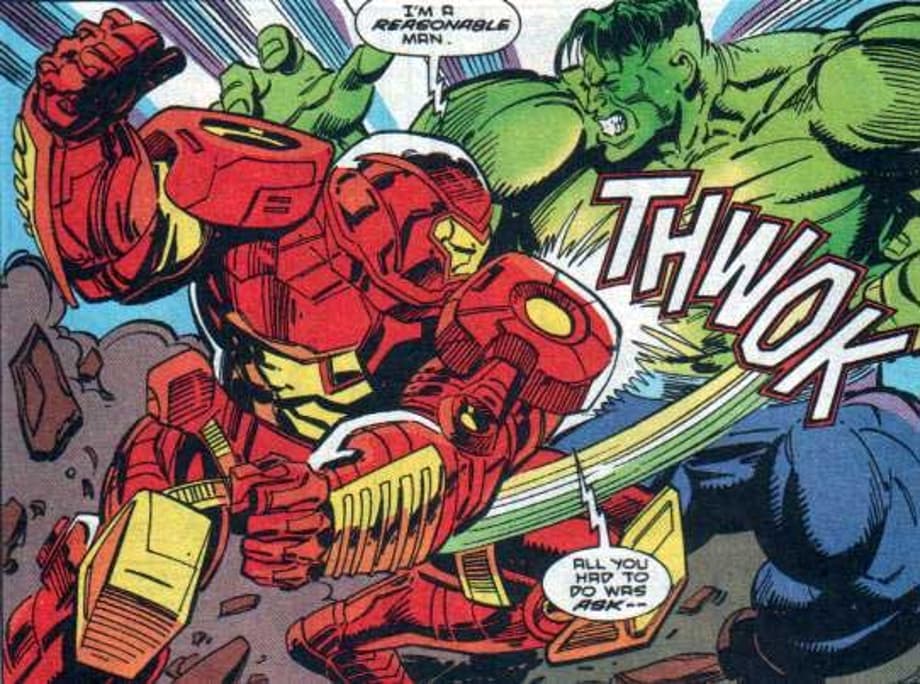 AVENGERS: AGE OF ULTRON's Hulk vs Hulkbuster Fight Has Destroyed My ...