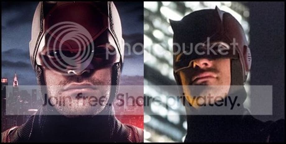 Netflix Daredevil - Costume Comparison