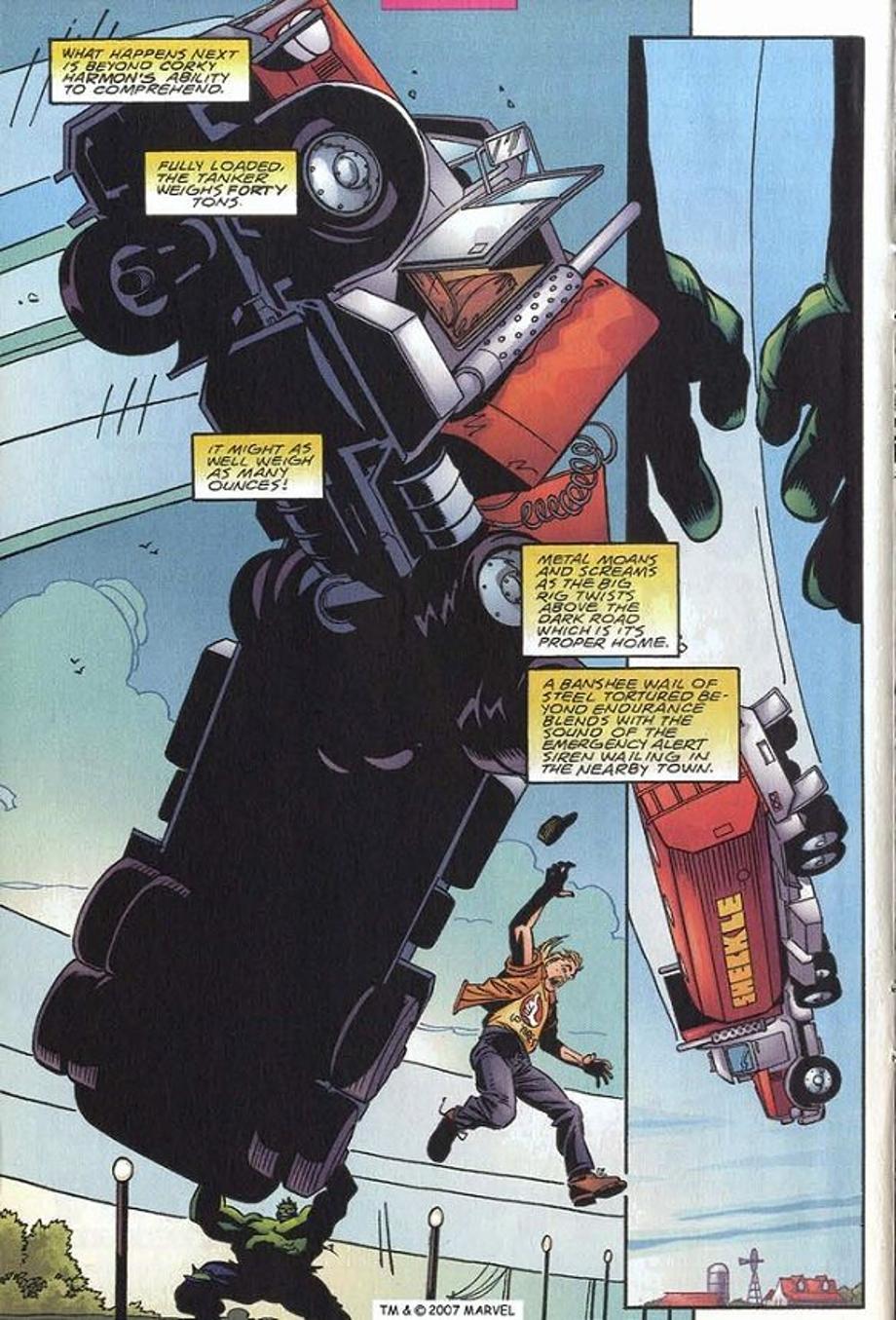 SUPERHERO FEATS: The Hulk (Savage Hulk Incarnation Edition)