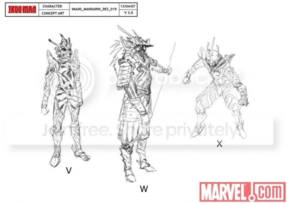 Marvel Reveals Concept Art for the Mandarin!