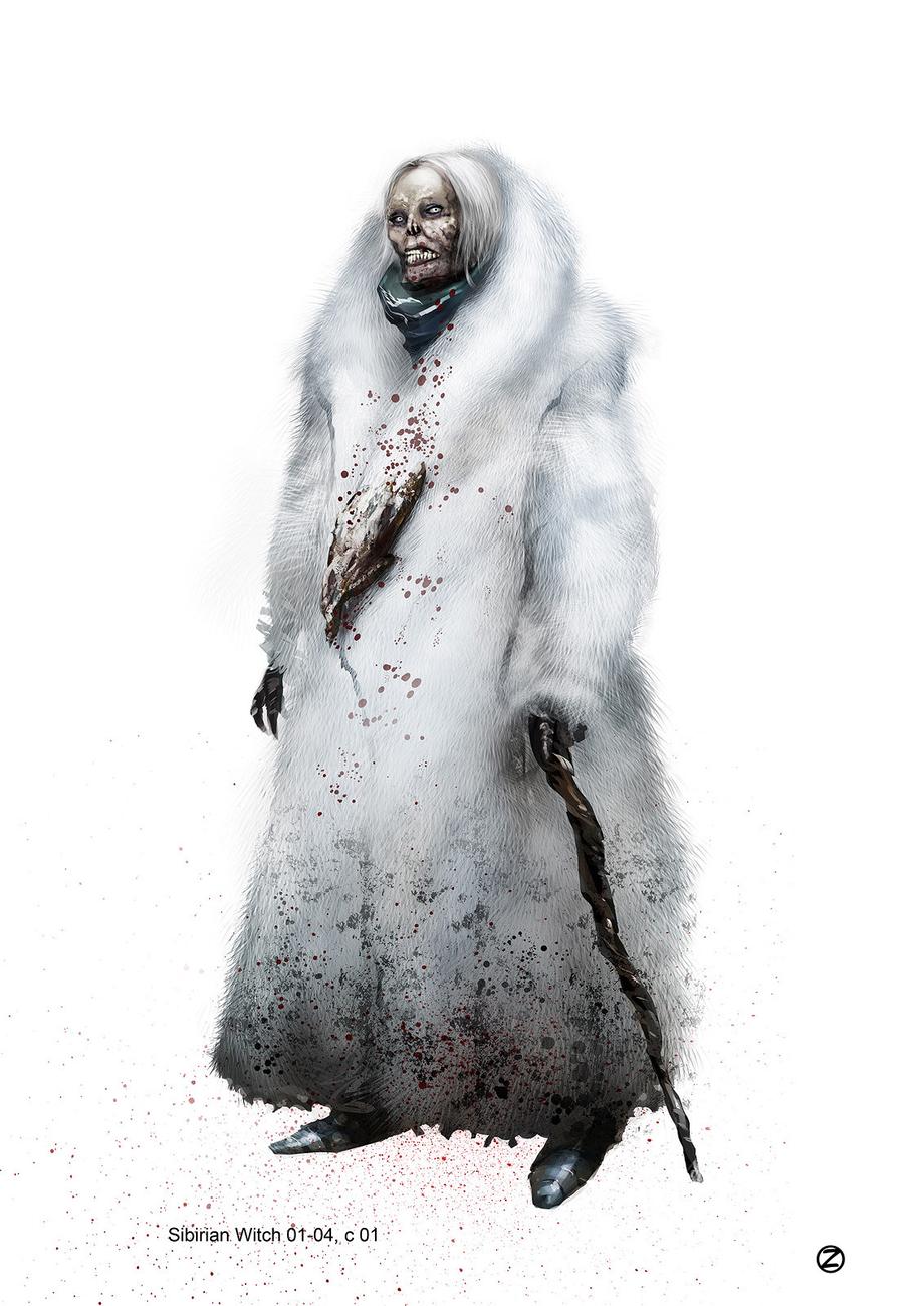 Wicked Concept Art Of The Evil Witches In HANSEL & GRETEL: WITCH HUNTERS