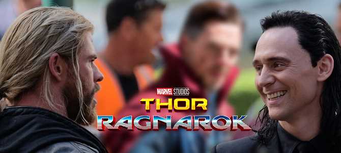 New THOR: RAGNAROK BTS Photos Reveal DOCTOR STRANGE Reference And A ...