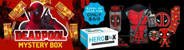 SUPERHEROSTUFF Product Spotlight: The New DEADPOOL HeroBox Contains ...