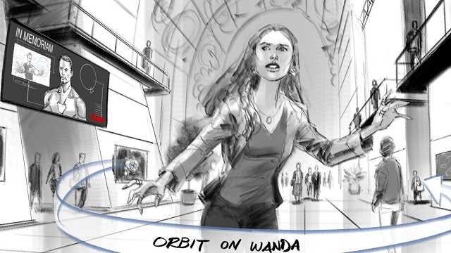 WANDAVISION Storyboards Reveal Much Darker Dialogue From Wanda During ...