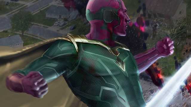 WANDAVISION Concept Art Features Vision's Epic Showdown With A Familiar ...