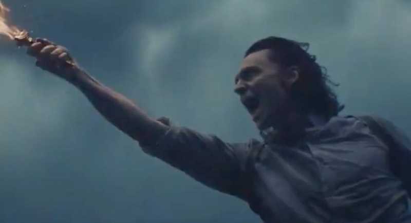 LOKI Wields A Flaming Sword In This Latest Look At Marvel's Next ...