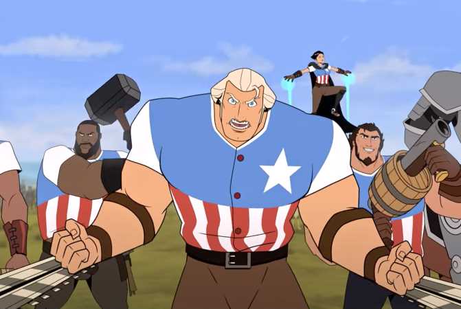 AMERICA: THE MOTION PICTURE Trailer Tells The (Mostly) True Story Of ...